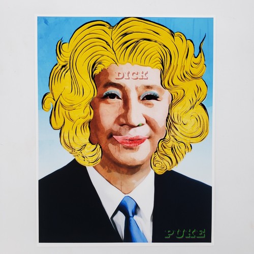 Xi Jinping China Original Pop Art Dictators by New York Graffiti Artist ...