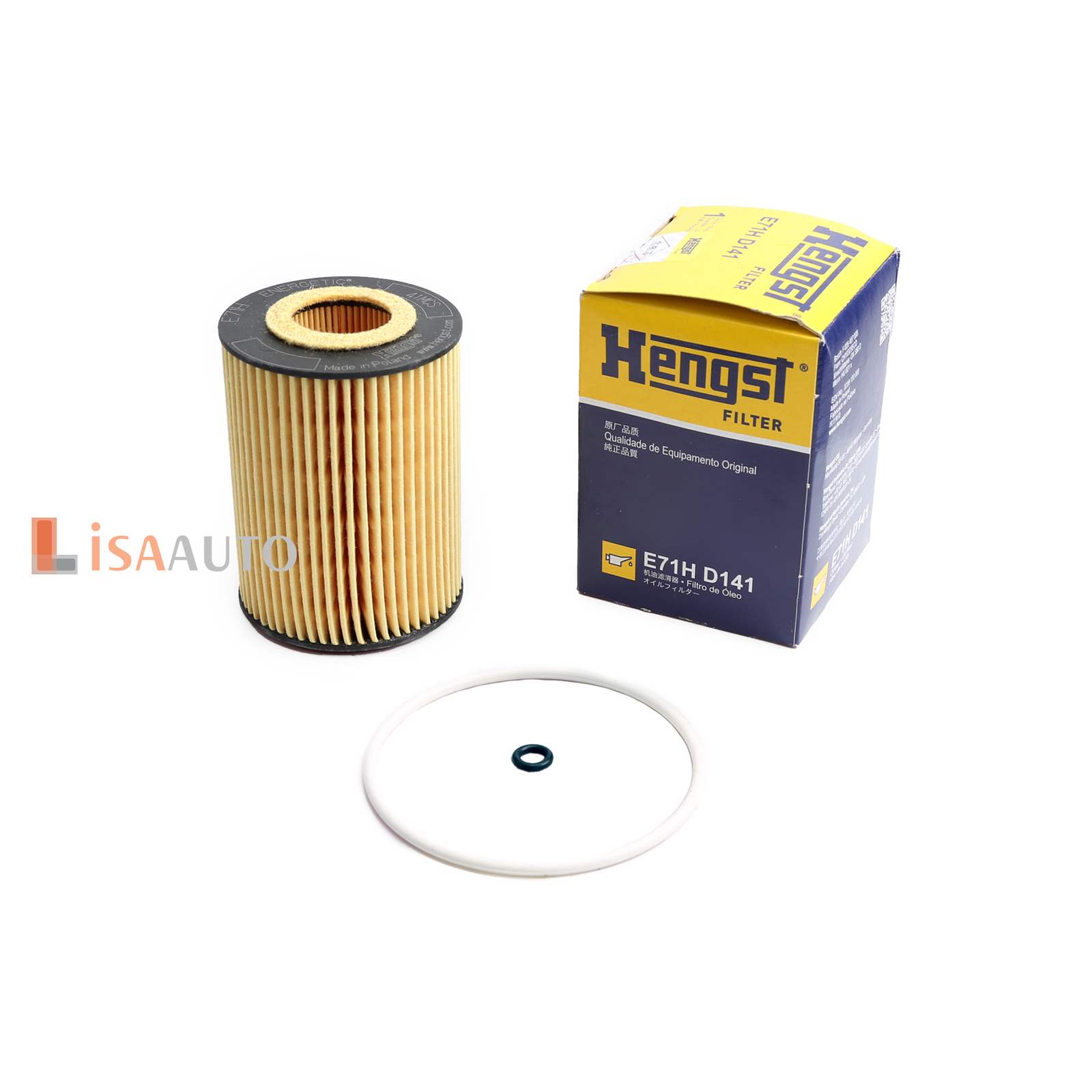 Engine Oil Filter HENGST E71HD141 A6421800009 For BENZ C-CLASS Jeep ...