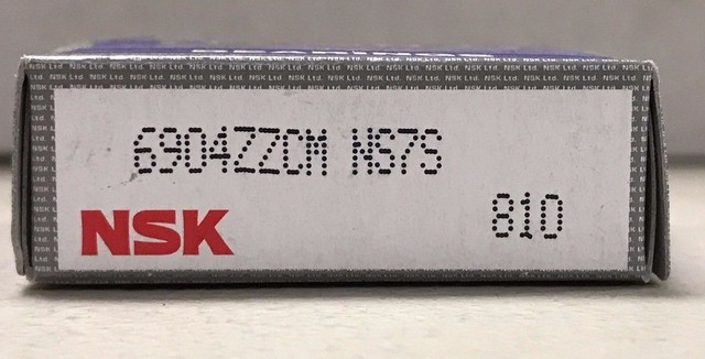 6904ZZ NSK Deep Groove Ball Bearing 20x37x9mm for sale online | eBay