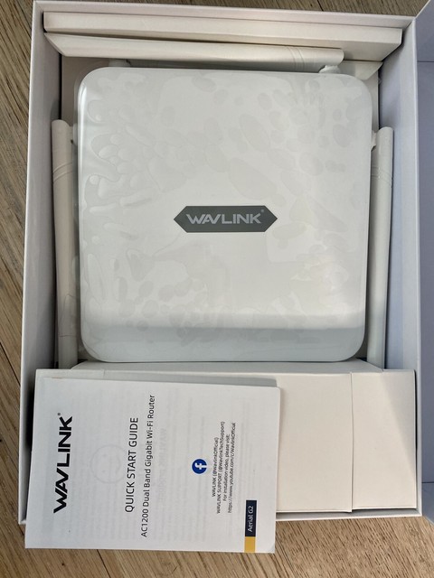 Wavlink Ac1200 Dual Band Gigabit WiFi Router Aerial G2 for sale online ...