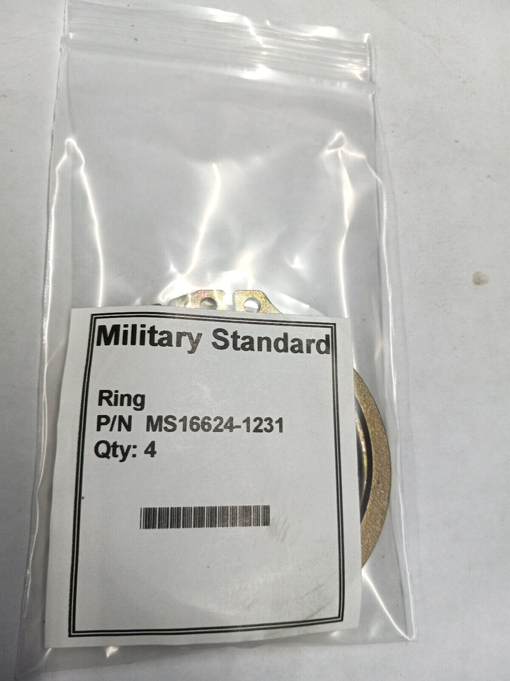 Military Standard P/N MS16624-1231 RINGS (4/PACK) | eBay