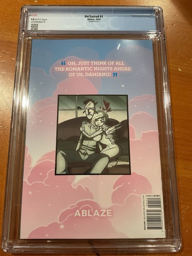 Unsacred #1 CGC 9.8 NM/Mint - Ultra Rare Gold Foil Virgin Variant MIRKA ...