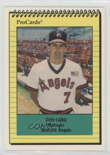 1991 ProCards Minor League Don Long #449 0q3 | eBay