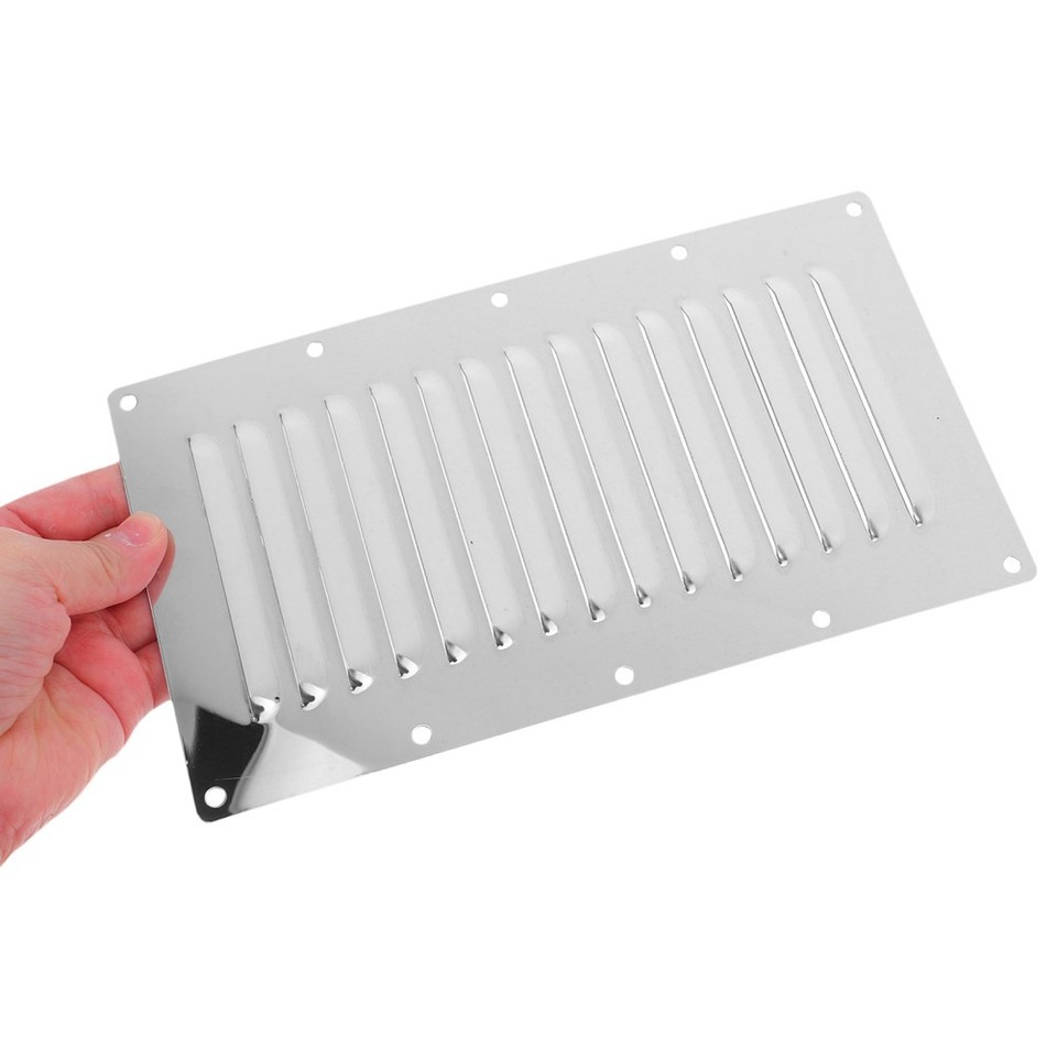 Stainless Steel Vent Cover Duct Ventilation Grill Louver Air Condition ...