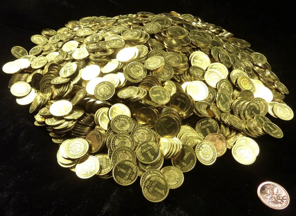 2012 Canada Last Penny & "The World's Most Worthless Coin" in a Novelty ...