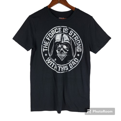 Star Wars Darth Vader The Force is Strong With this Dad T Shirt Adult ...