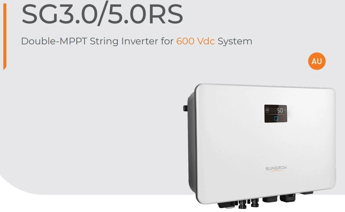 New Sungrow SH10RT 3-Phase Hybrid Inverter Range GEM Energy