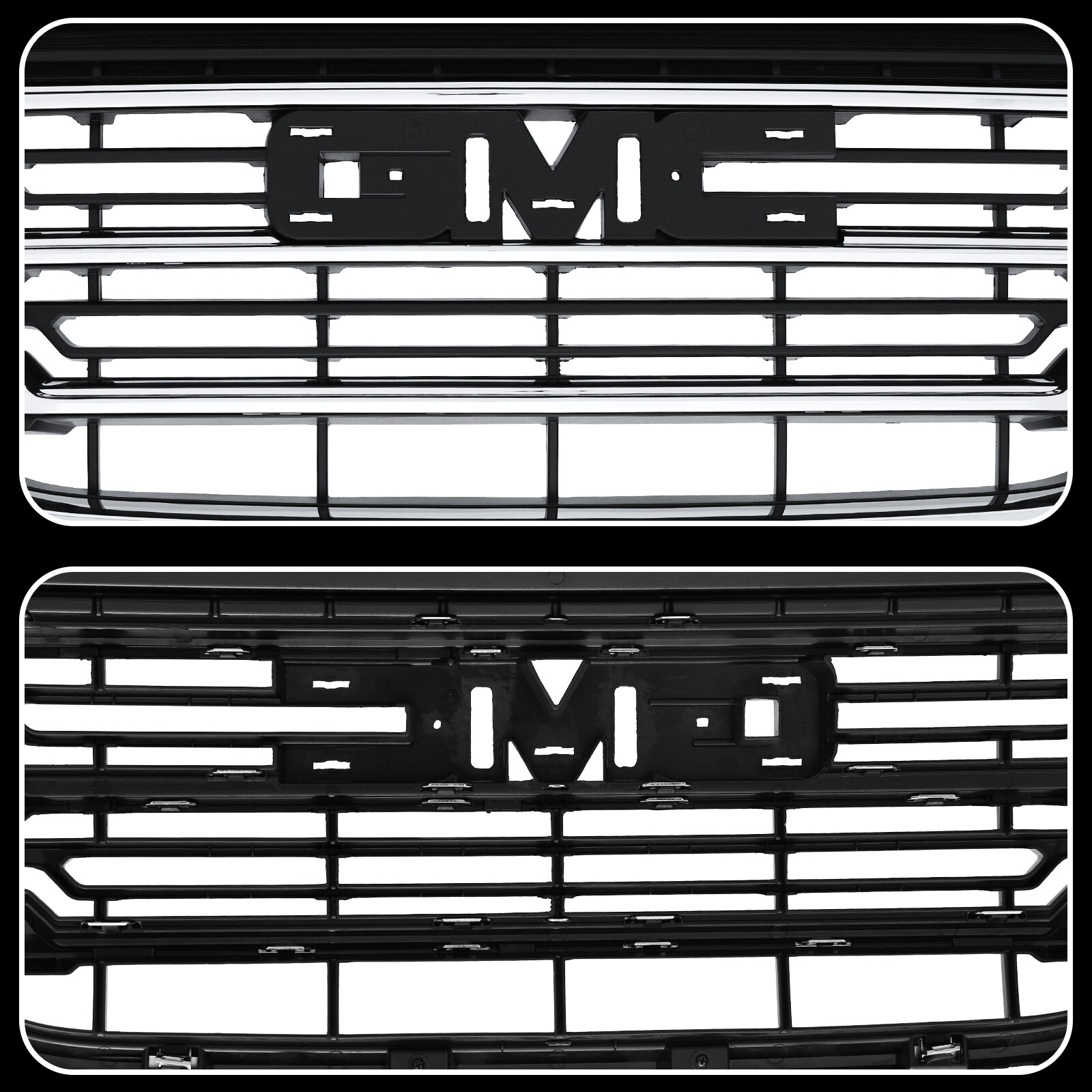 Front Bumper Kit Fit For 2018 2019 2020 2021 GMC Terrain Grills Fog ...