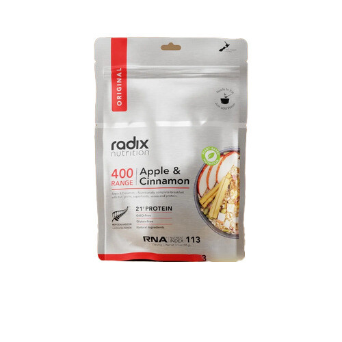 Radix Nutrition Original Breakfast Meal - Apple Cinnamon - 400kcal ...