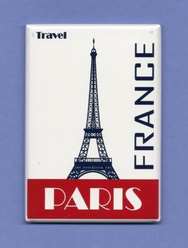 PARIS TRAVEL POSTER *2X3 FRIDGE MAGNET* TRIP FOREIGN WORLD VACATION ...