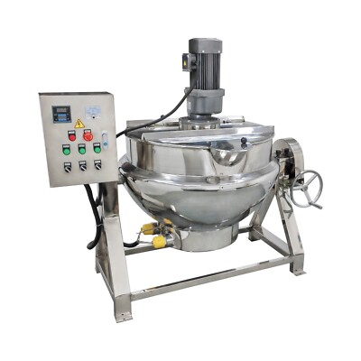 52.8gallon Tilting Jacketed Kettle 220V Sandwich Steam Pot 200L Cooking ...