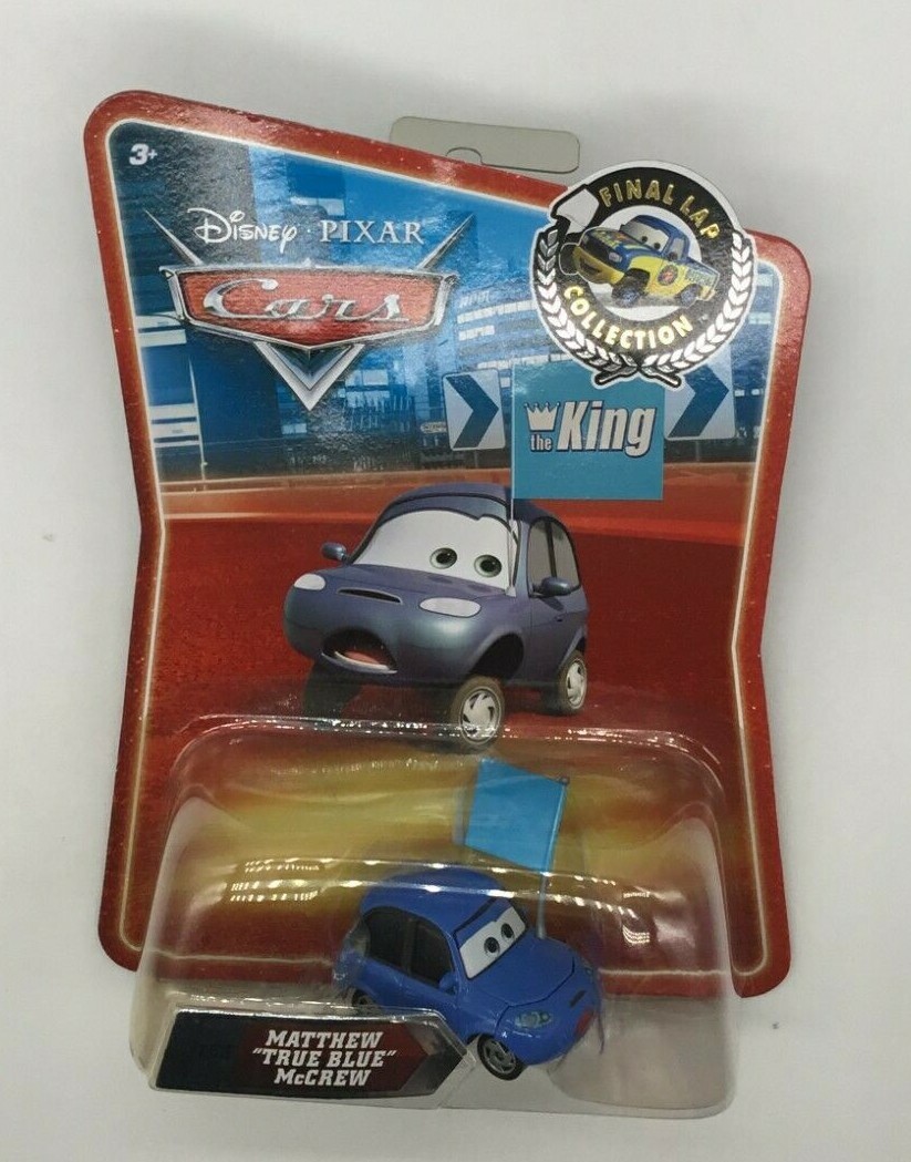 Disney Pixar Cars Final Lap Series Matthew True Blue McCrew Toy Car