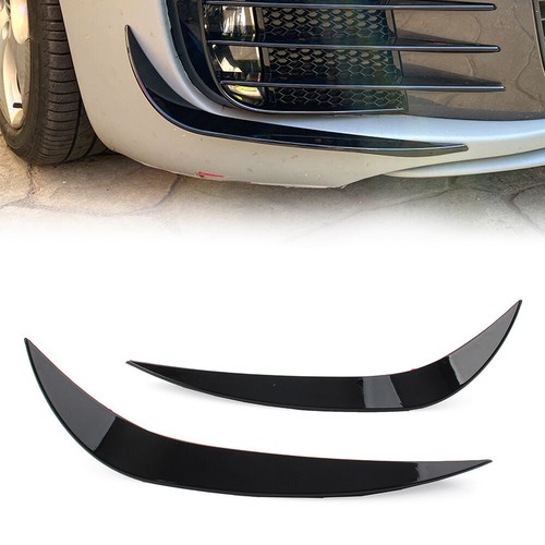 Glossy Black Front Bumper Side Air Vent Trim Fit VW Golf 6 MK6 GTI GTD ...