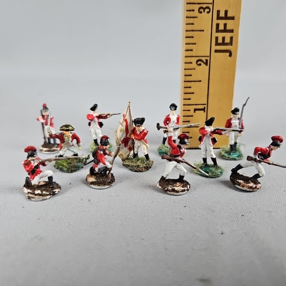 15mm Napoleonic British Infantry Lot (68) Miniature Military Figures ...