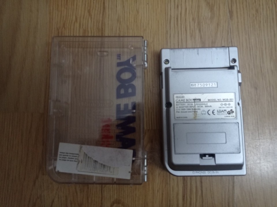 CONSOLA NINTENDO GAME BOY POCKET COLOR GRIS CON CAJA ORIGINAL - FULLY ...