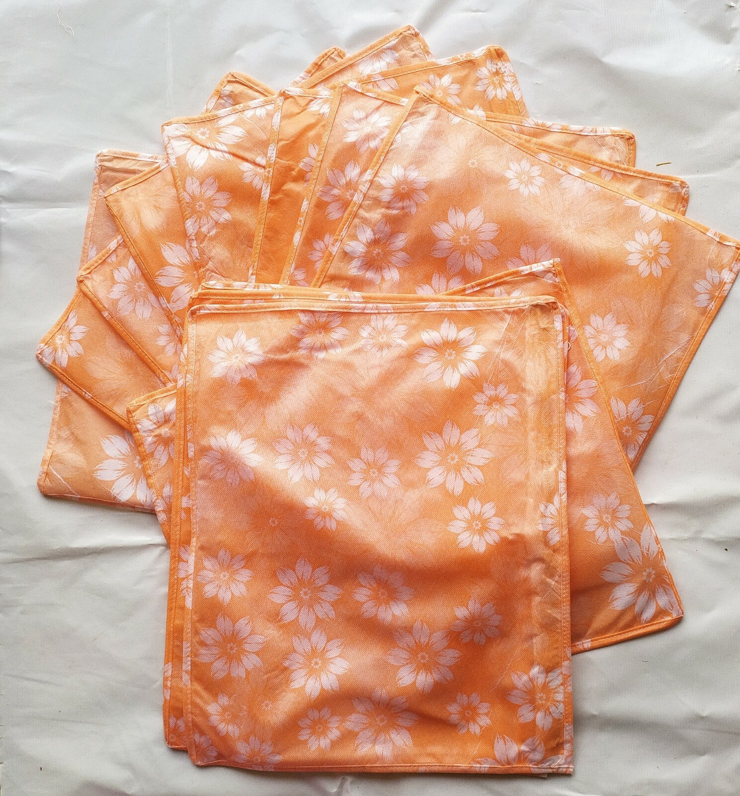 ( 25 PC) Clear Plastic Clothes Sari Saree Garment Storage cover Bags ...