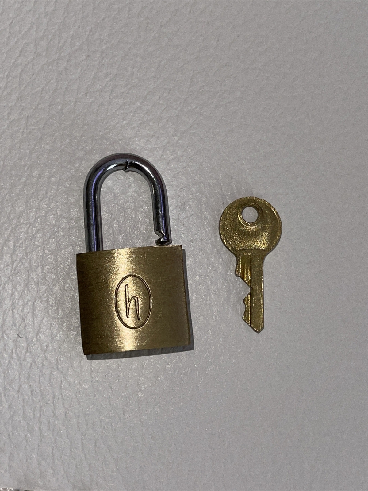 Vintage Hartmann Luggage Padlock Lock & 1 Key | eBay