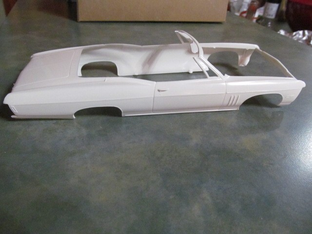 1968 Chevy Impala SS convertible MPC Model car bare body | eBay