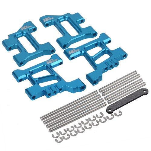 Aluminum Front Rear Suspension Arm Kit for Tamiya TL-01 TL01 WR02 Wild ...