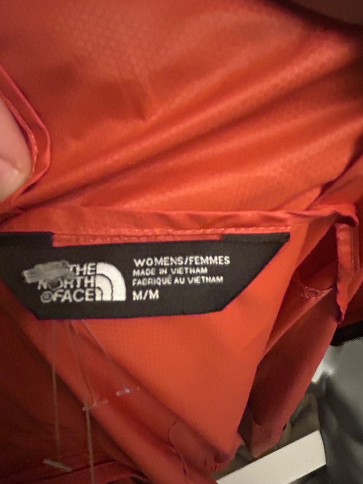North Face lightweight Running Jacket Light burnt orange Windwall size ...