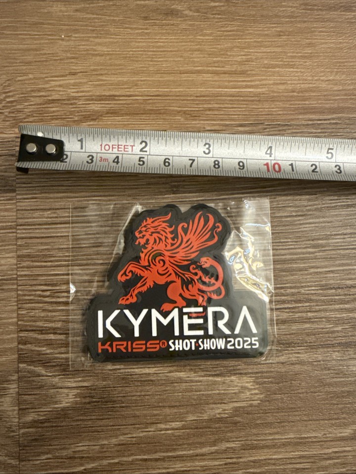 KRISS KYMERA Vector Rifle Gun Pistol PVC V-Back Morale Patch Shot Show 2025 | eBay