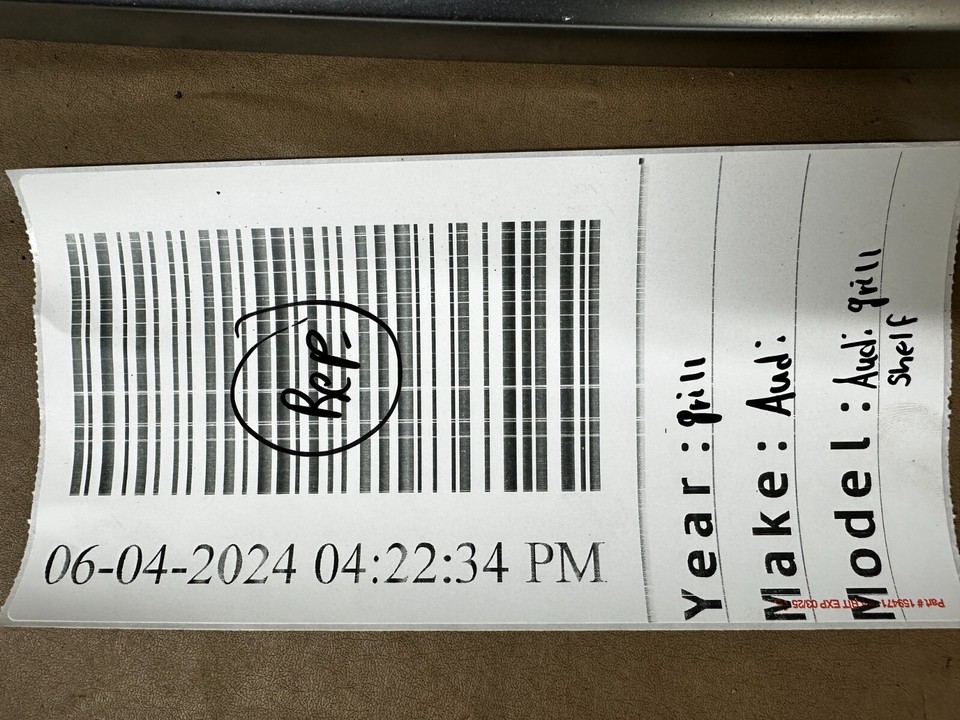 Audi Q5 Quattro S-Line Upper Grille 2018-2020 with Sensor Holes OEM ...