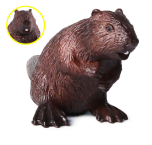8.5cm Beaver PVC Toy Rodent Mouse Rat Animal Figure Doll Kids Gift | eBay