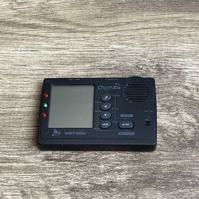 Cherub WMT-555C Black Digital Built-in Microphone Electronic Tuner ...