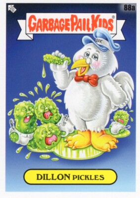 2021 GARBAGE PAIL KIDS GPK FOOD FIGHT BASE DILLON PICKLES 88a NM | eBay