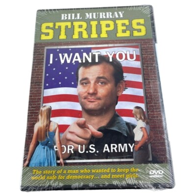 STRIPES DVD - 1981 Columbia Pictures - Comedy stars Bill Murray - NEW ...
