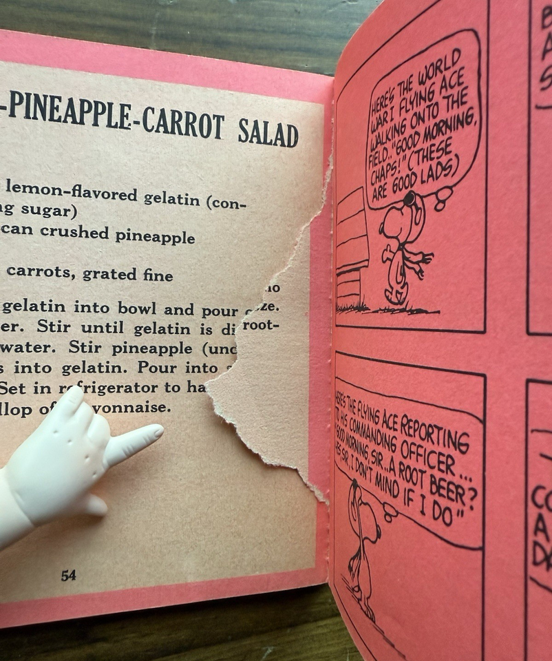 Charles Schulz, Peanuts Cook Book 1st Printing 1970 June Dutton Snoopy ...