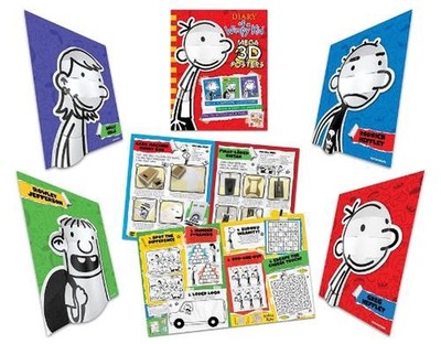 Diary of a Wimpy Kid: Pop Heads - 3D Crafts by Jeff Kinney Paperback ...