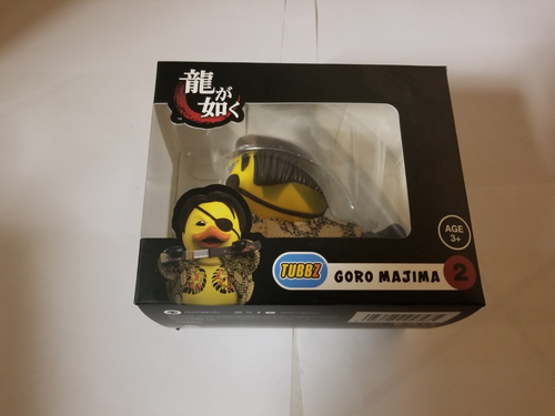 TUBBZ BOXED SEGA Yakuza Goro Majima Collectible Duck Vinyl Figure new ...