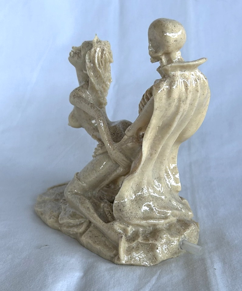 Fish Aquarium Skeleton King and Queen Decor Tank Halloween Skull ...