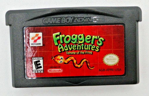 Frogger's Adventures: Temple of the Frog Nintendo Game Boy Advance, GBA ...