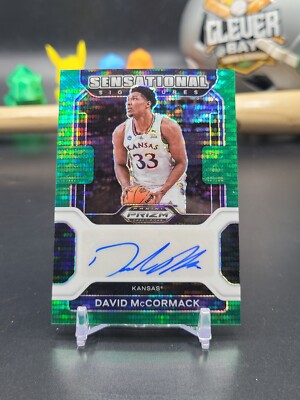 David McCormack 2022 Prizm Draft Green Pulsar Sensational Signatures ...