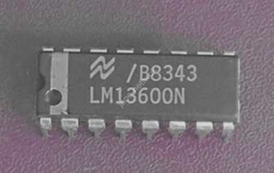 1PCS LM13600N OP-AMP DUAL BIPOLAR DIP-16 | eBay