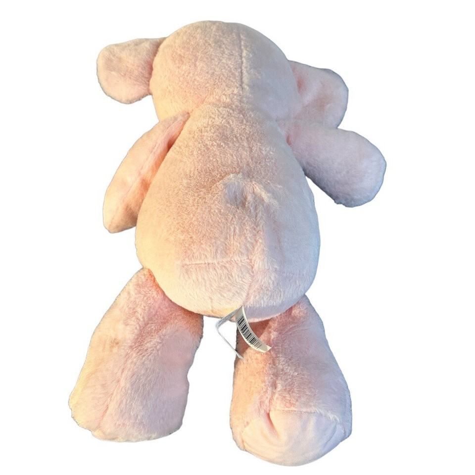 Kelly Baby Pink Elephant Plush Toy 16” Stuffed Rattle Animal Toy ...