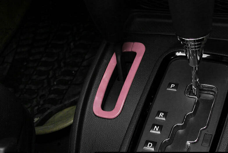 For Jeep Wrangler JK 2011-2017 Light Pink Center Console Gear Shift ...