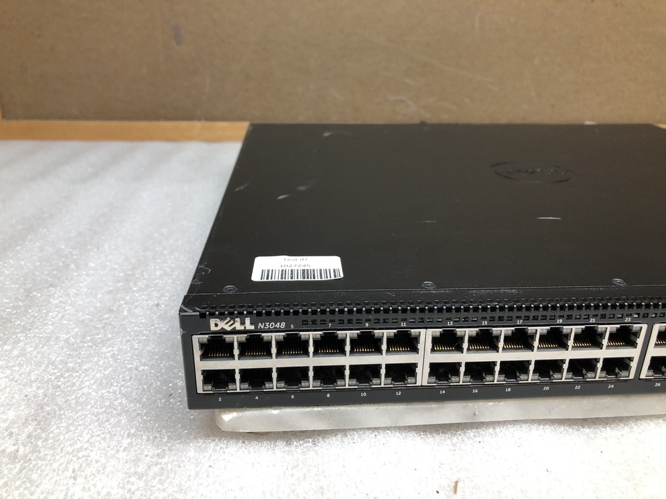 Dell N3048 E07002 Gigabyte 48-Port 4-SFP Ethernet Network Switch | eBay