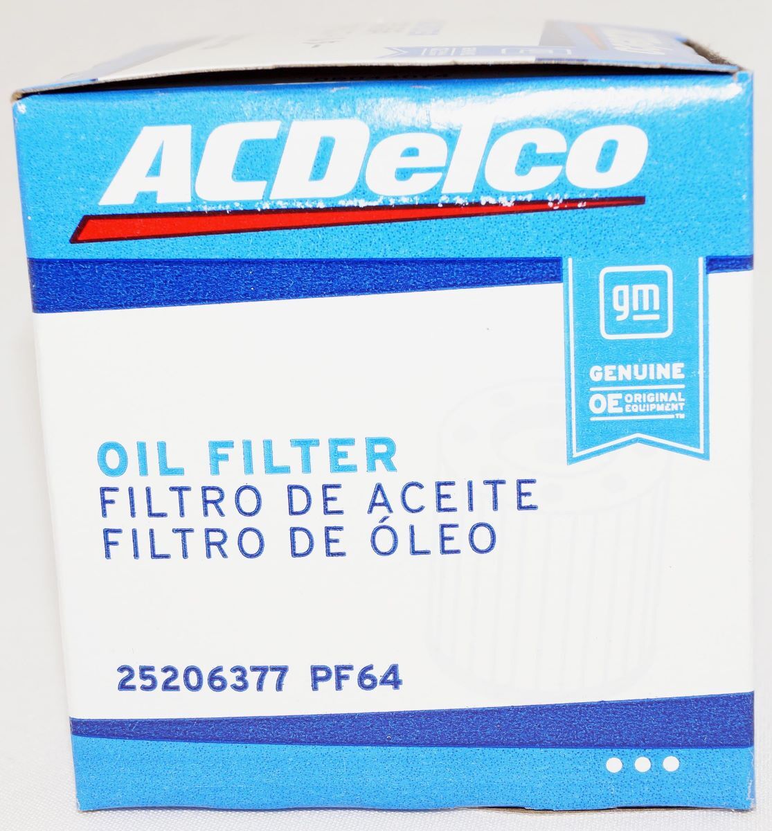 Genuine OEM ACDelco PF64 Engine Oil Filter GM 25206377 PF64F 12696048 ...