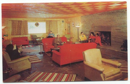 Downsville NY Roundup Ranch Western Room Postcard New York | eBay