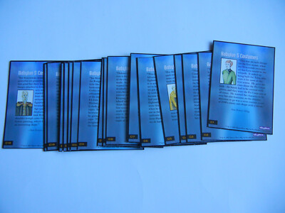 Babylon 5 "Costumes" Trading Cards Skybox complete set #c1-c18 | eBay