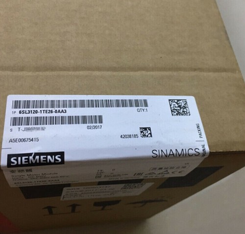 6SL3120-1TE26-0AA3 NEW SIEMENS SINAMICS 6SL3120-1TE26-0AA3 Single Motor ...