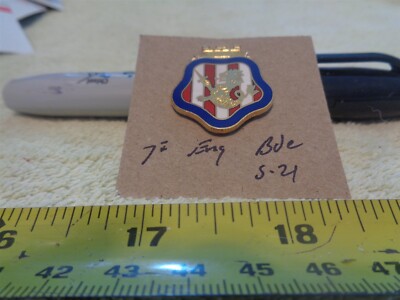 7th Engineer Brigade S-21 Unit Crest, DI, DUI (DRAW#H18) | eBay