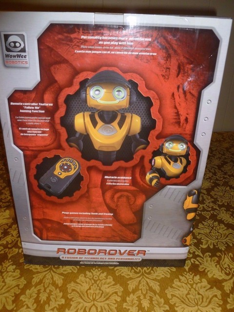 WowWee Roborover Robot Model 8405 14inches Tall With Remote for sale ...