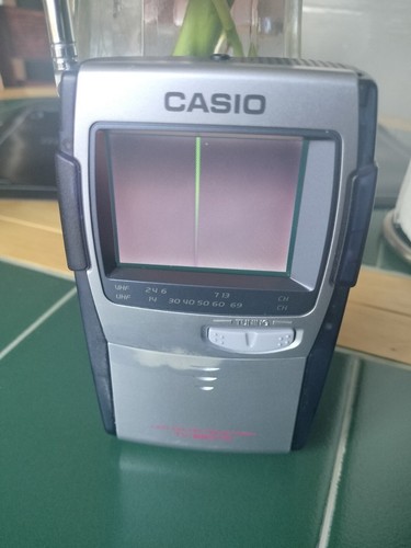 Casio 2.3" Portable Color LCD TV TV-850 TR (Signal -UHF/VHF) | eBay