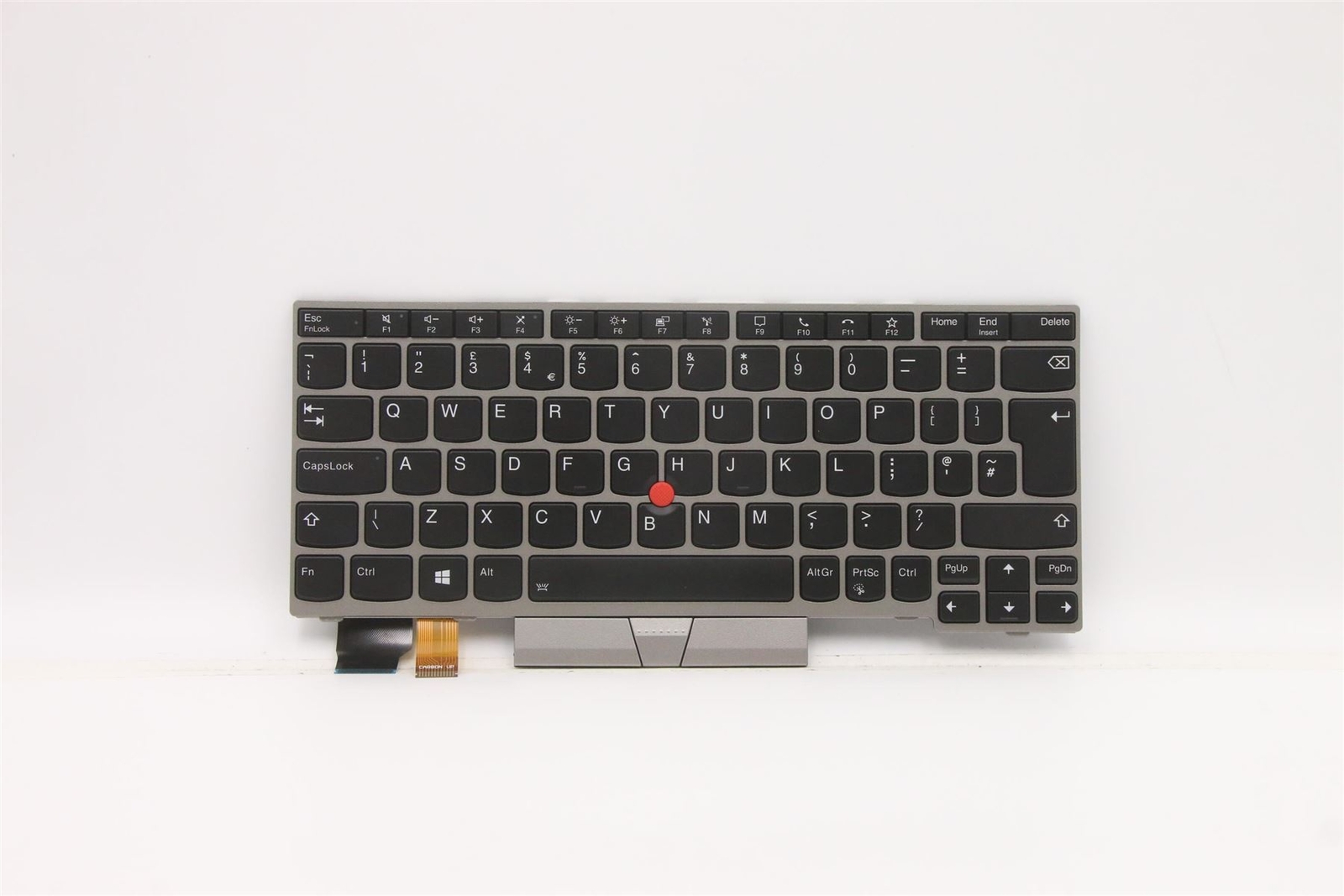 Lenovo ThinkPad L13 2 Keyboard UK Europe Silver Backlit 5N20V43640 | eBay