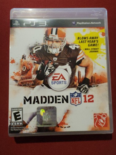 Madden NFL 12 Football Video Game (Sony PlayStation 3 PS3) Complete ...