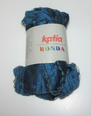 100gm skein Katia RONDA Knitting Yarn with Scarf & Snood Patterns #208 ...